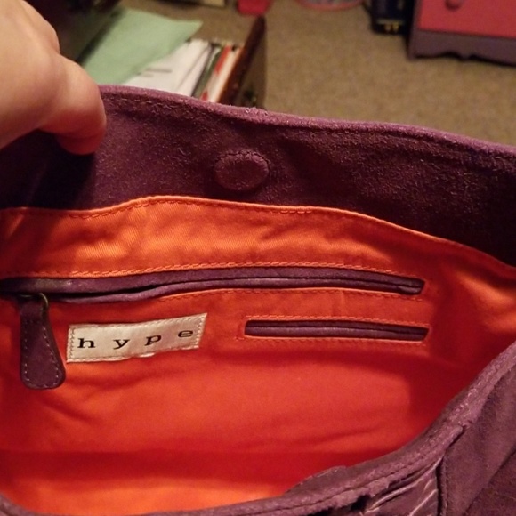 Hype | Bags | Hype Purple Leather Handbag Nwt | Poshmark